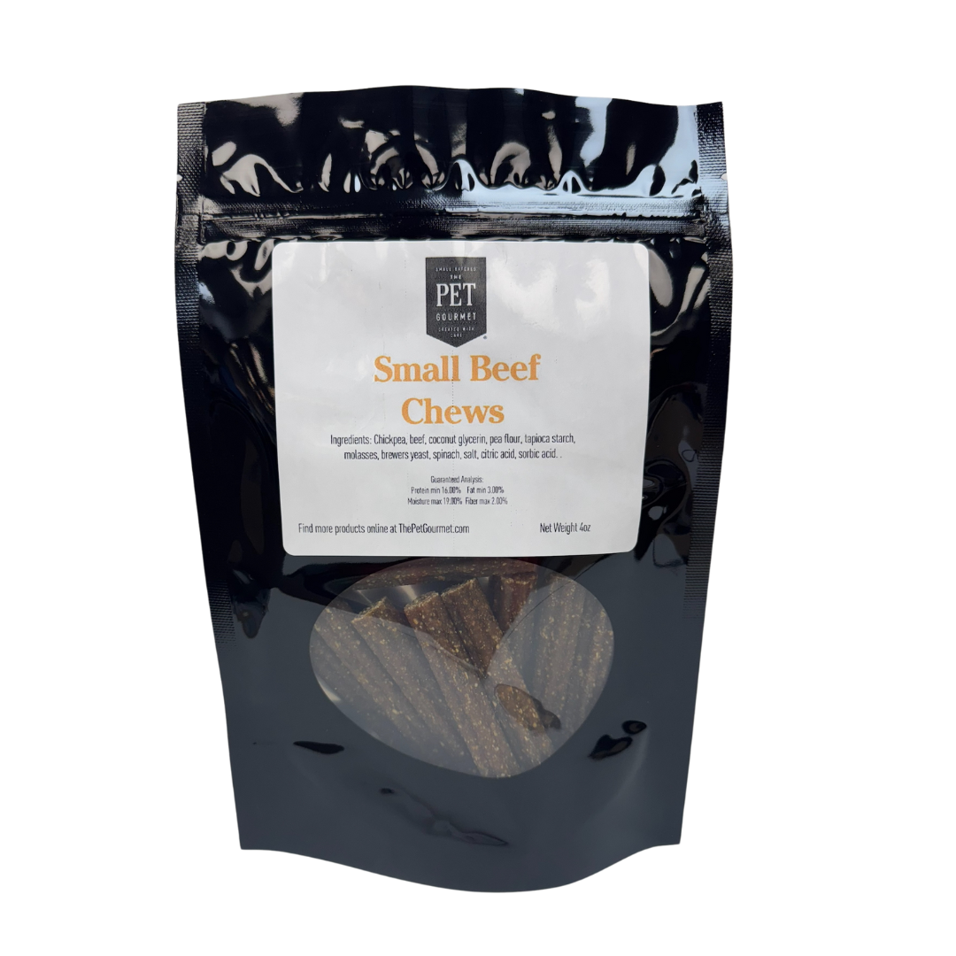Beef Small 4oz chews | The Pet Gourmet®